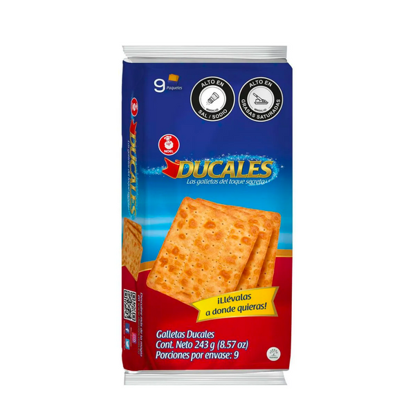 Galletas Ducales 9 packs 243g – sultana market